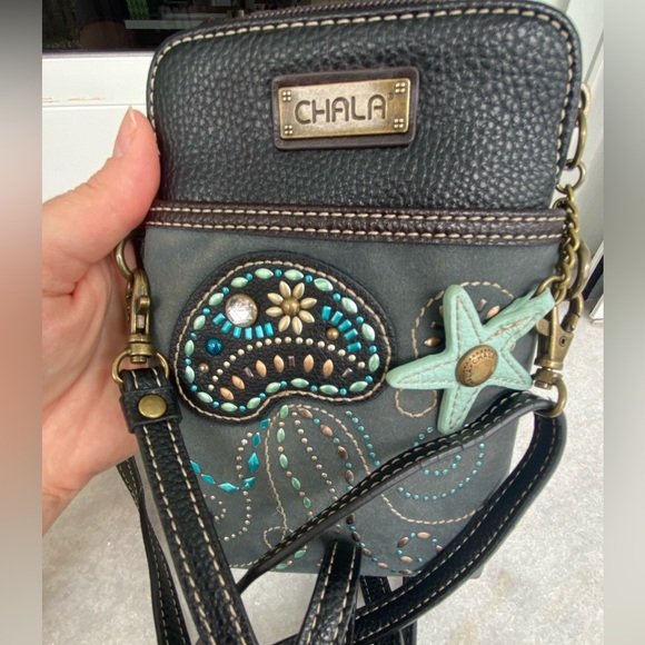 Chala | Bags | Chala Crossbody Cellphone Bag New Condition Jellyfish ...